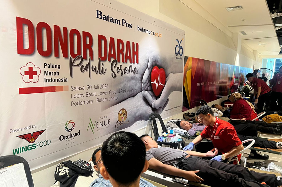 PMI Batam Pastikan Stok Darah Aman Jelang Akhir Tahun – Metropolis