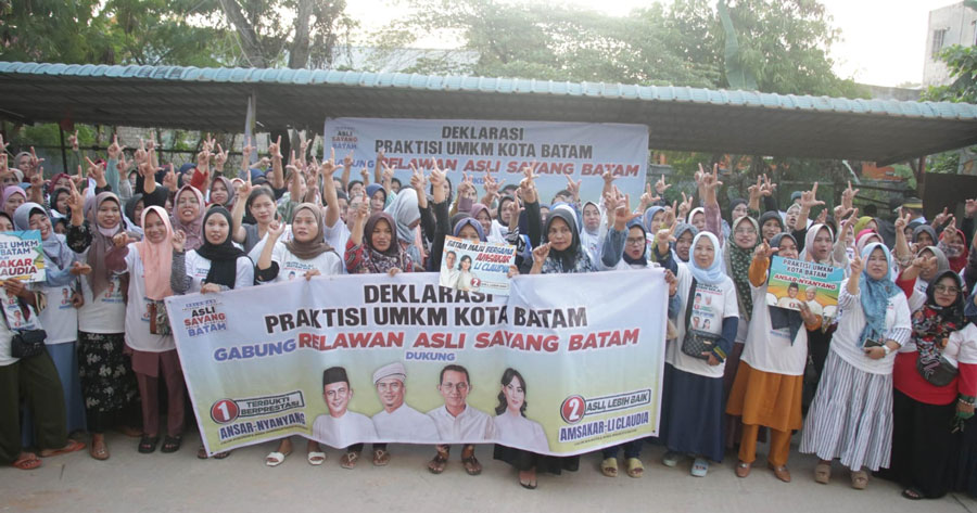 Ratusan Pelaku UMKM Kota Batam Dukung ASLI-SAYANG Majukan Ekonomi ...